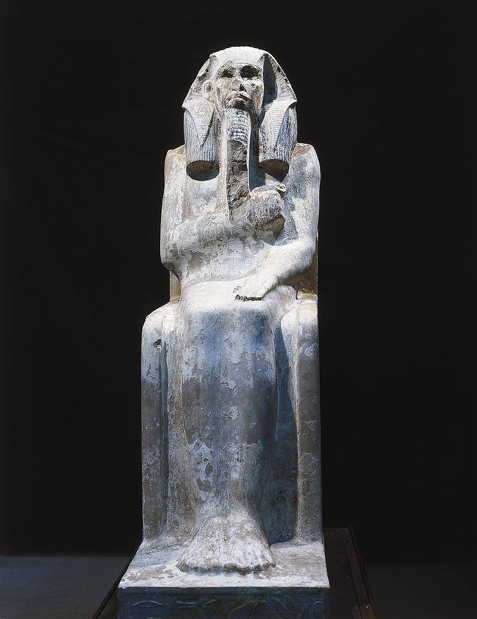 Statue of King Djoser - Egypt Museum