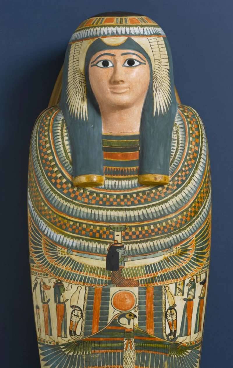 Cartonnage Mask of Shep en-Mut - Egypt Museum
