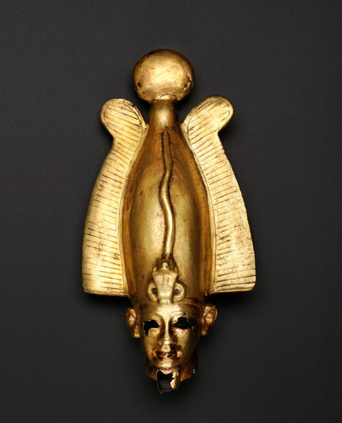 Gold Head Amulet of Osiris - Egypt Museum
