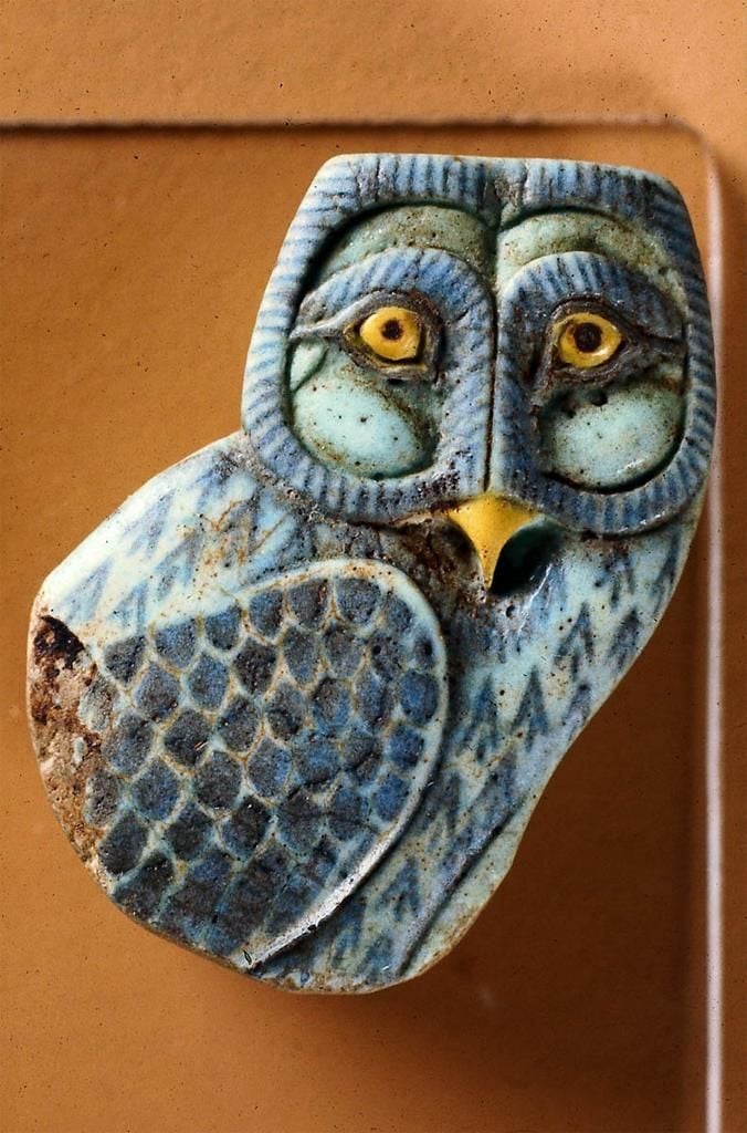 Inlay in the form of an Owl - Egypt Museum
