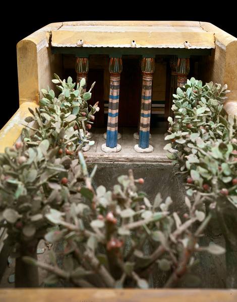 Model of a Soul House and Garden - Egypt Museum