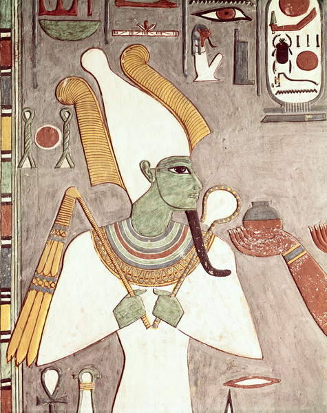Relief of Osiris - Egypt Museum