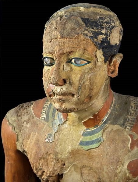 Statue of Metri as a Scribe - Egypt Museum