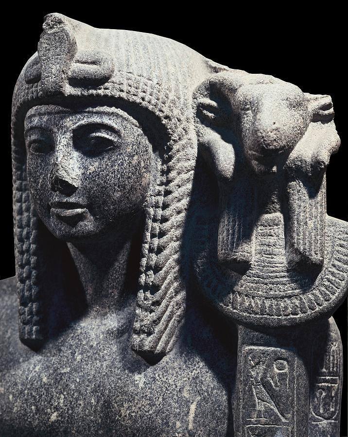 Statue of Ramesses III as a Standard Bearer - Egypt Museum