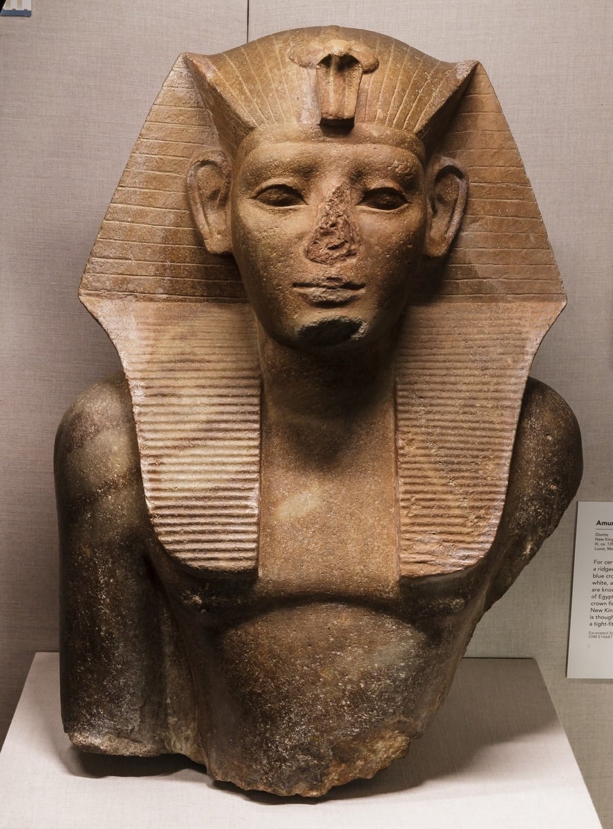 Bust of Neferhotep I - Egypt Museum