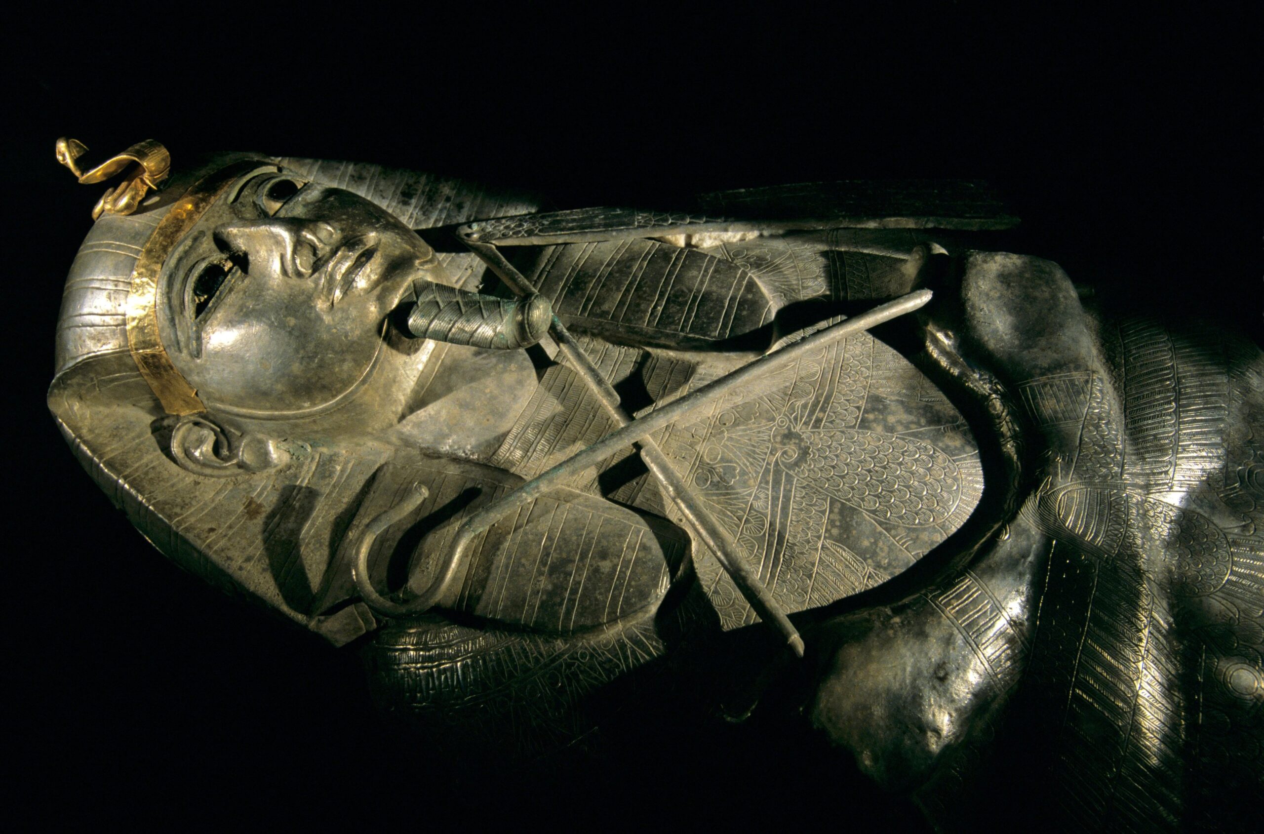 Silver Coffin of Psusennes I - Egypt Museum