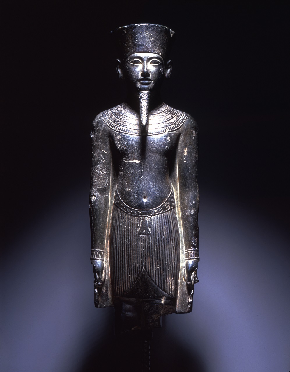 Statue of Amun with features of Tutankhamun - Egypt Museum