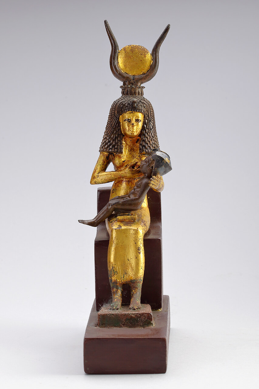 Statuette of Isis suckling Horus