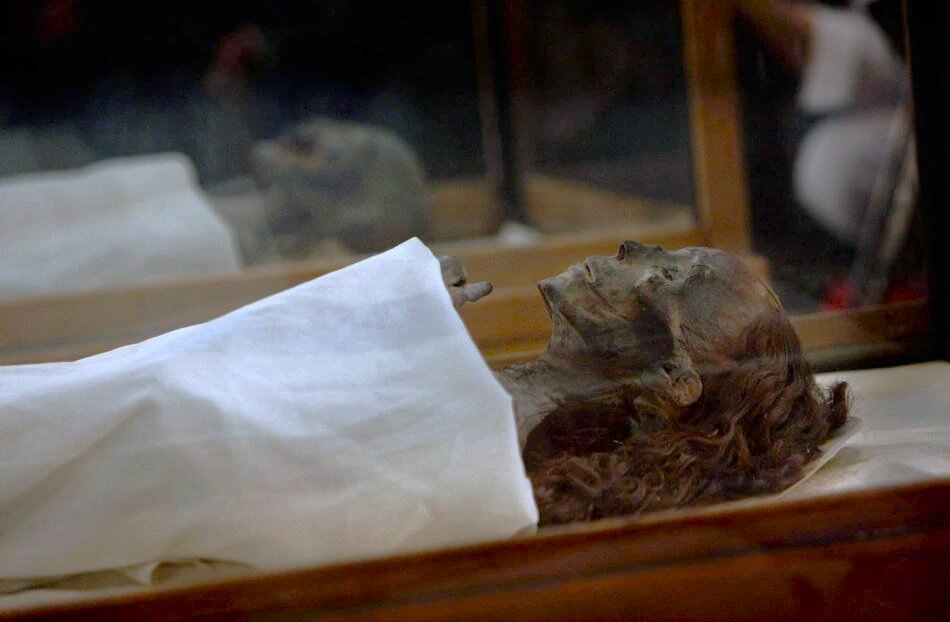 Mummy of Queen Tiye - Egypt Museum