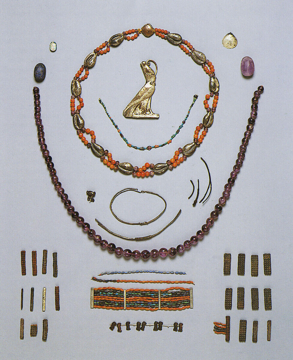 Objects from Theban Tomb MMA 840 - Egypt Museum