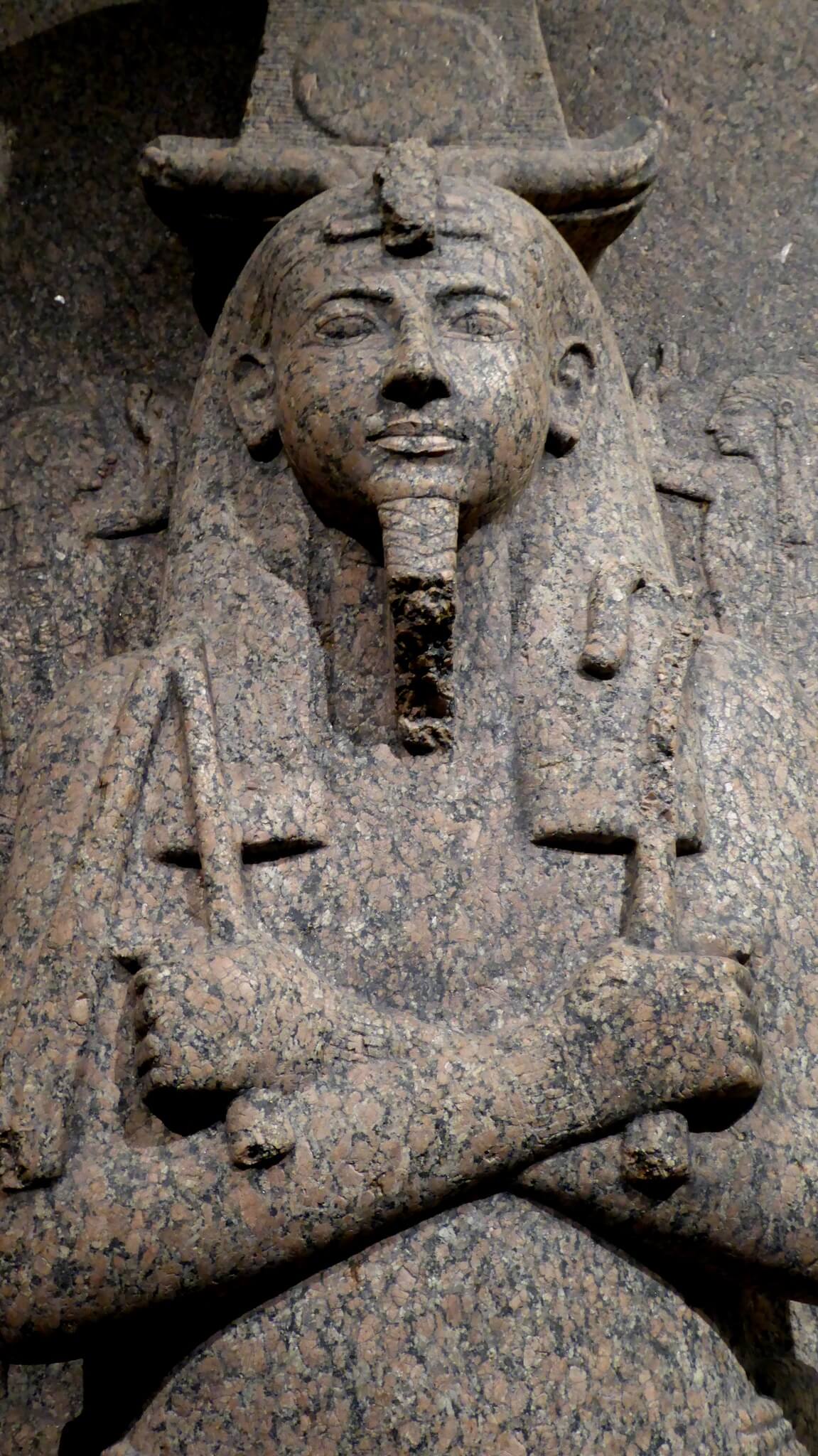 Sarcophagus lid of Ramesses III - Egypt Museum