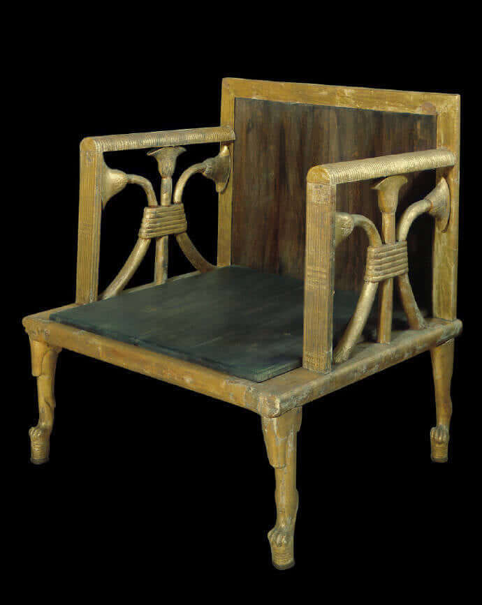 Armchair of Queen Hetepheres I - Egypt Museum