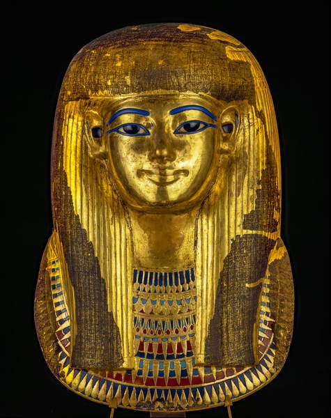 Mask of Lady Thuya - Egypt Museum