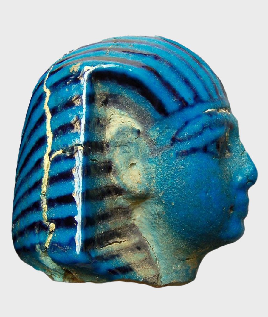 Blue glazed ushabti of Seti I - Egypt Museum