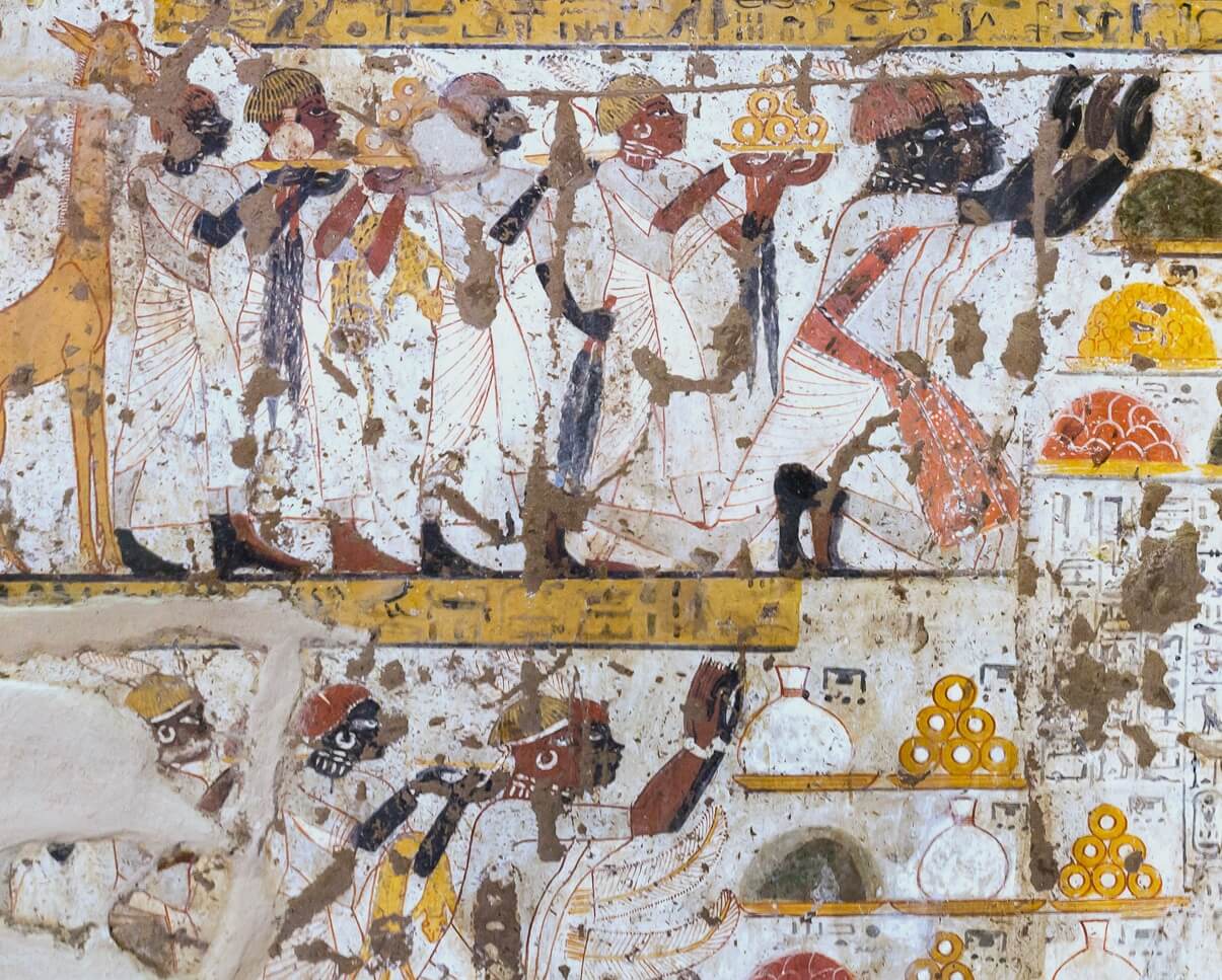 Tribute from the South, Lower Nubia (Wawat), Upper Nubia (Kush) - Egypt ...