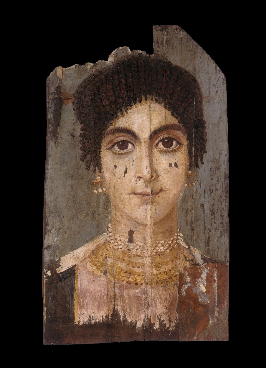 Faiyum portrait of a woman - Egypt Museum