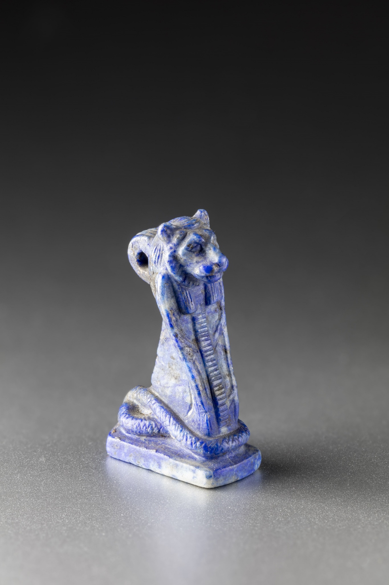 Amulet of a lion-headed uraeus - Egypt Museum