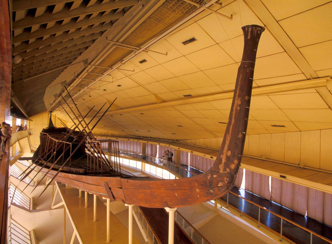 The Solar Boat of King Khufu - Egypt Museum