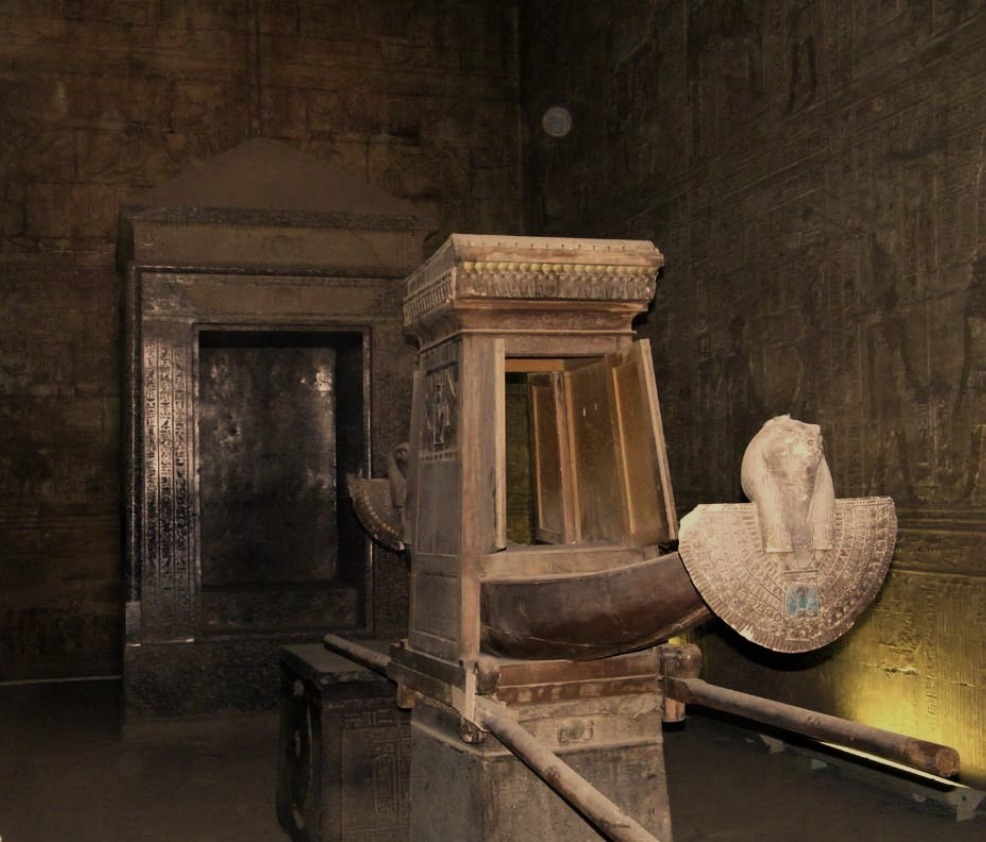 The Temple of Edfu's Inner Sanctuary - Egypt Museum