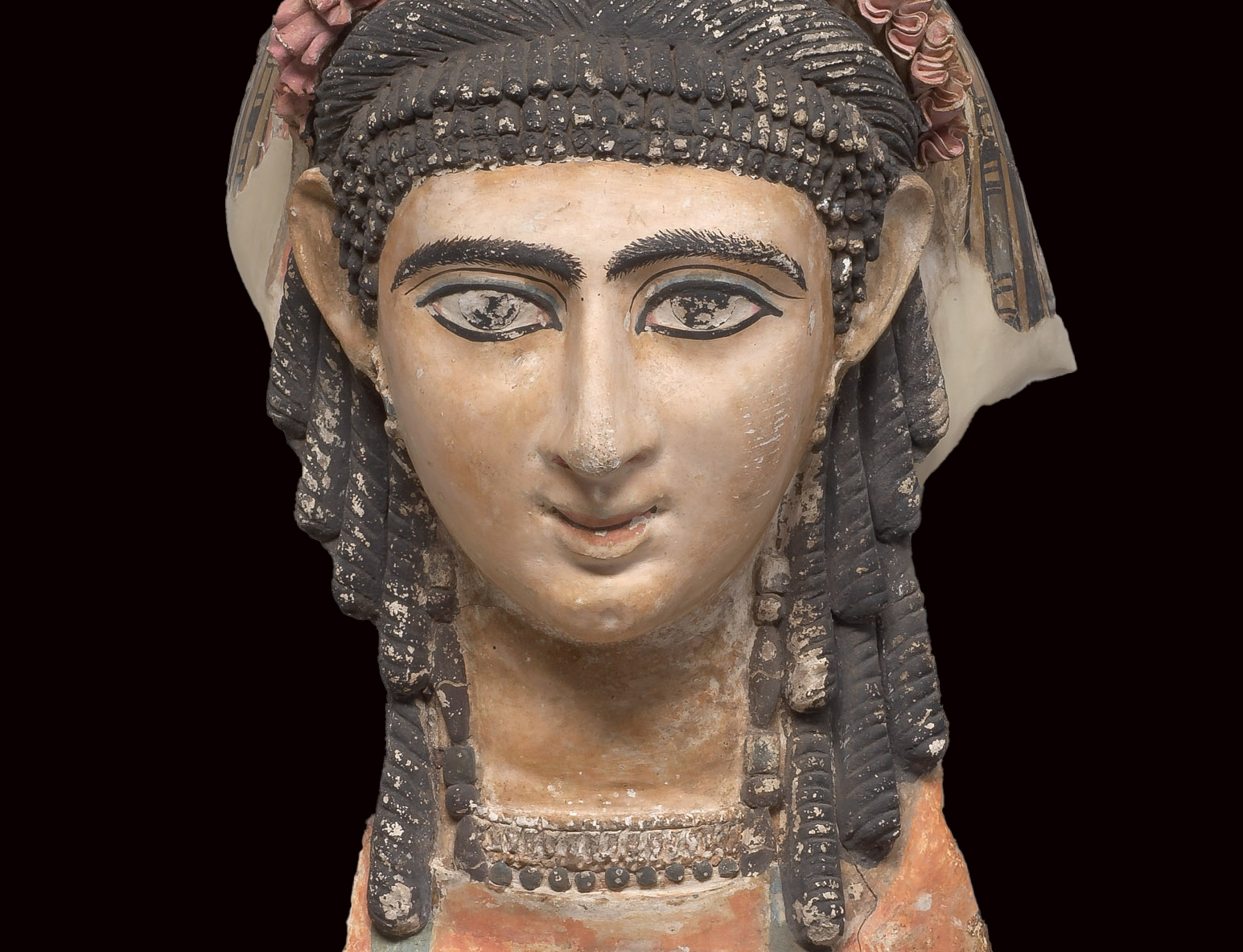 Mummy Mask from Balansurah - Egypt Museum